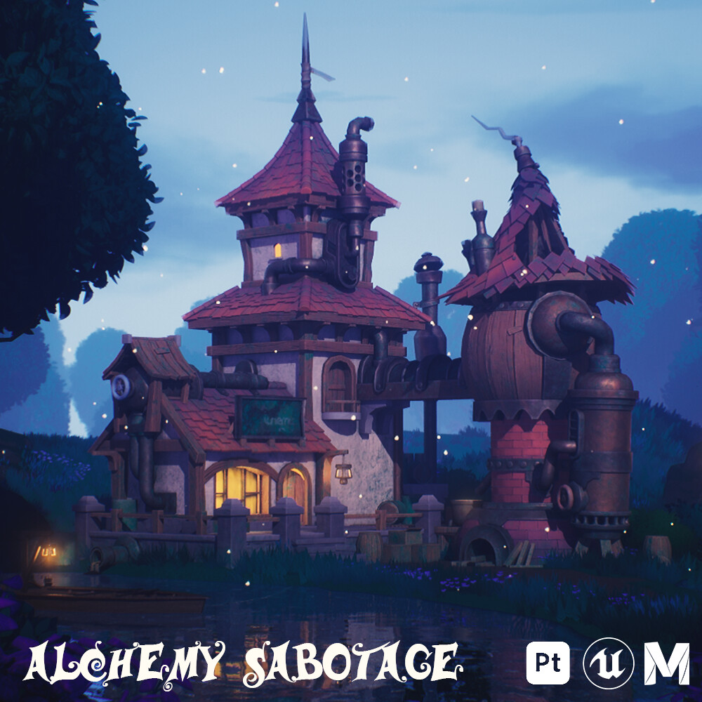 ArtStation - Alchemy Sabotage