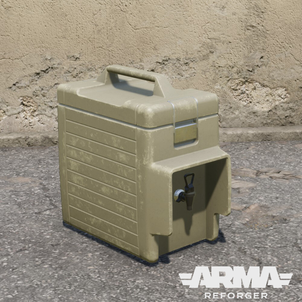 ArtStation - ARMA Reforger Environment Props: Military + misc