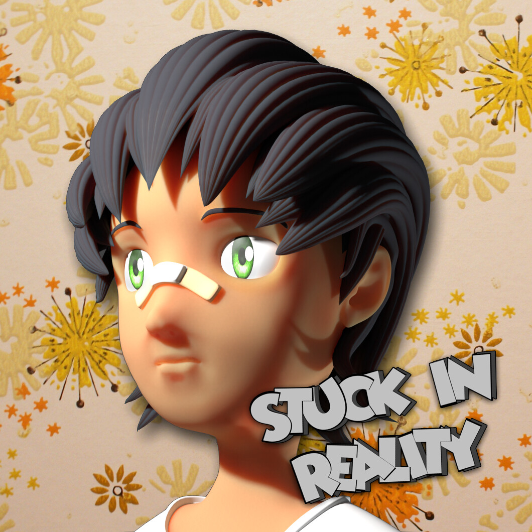 ArtStation - Stuck in Reality: TV Boy