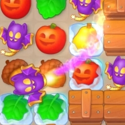 ArtStation - Halloween bat rocket - VFX at Playrix