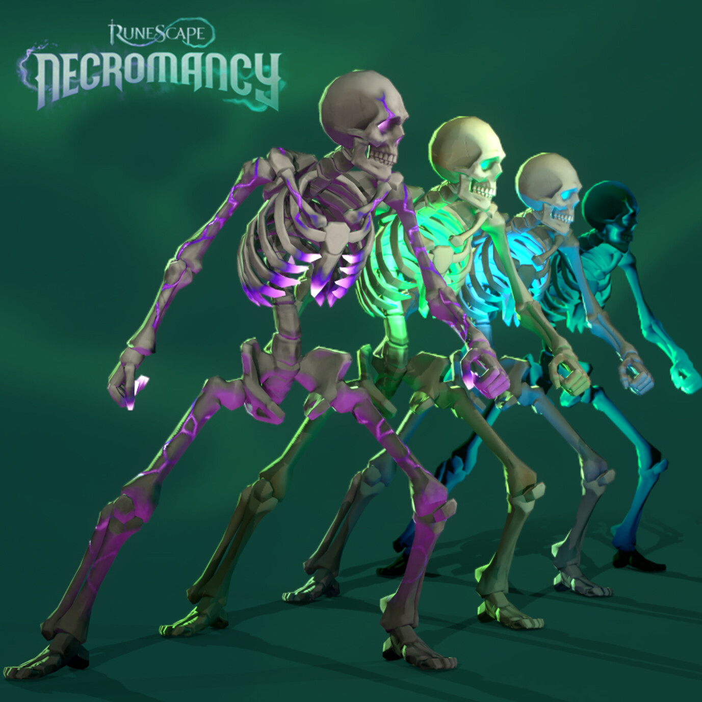 ArtStation - Necromancy Skeleton Textures