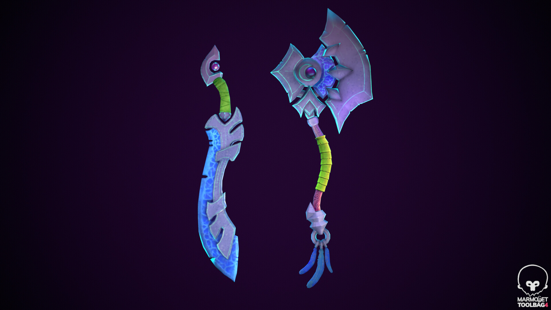 ArtStation - Stylized Weapons