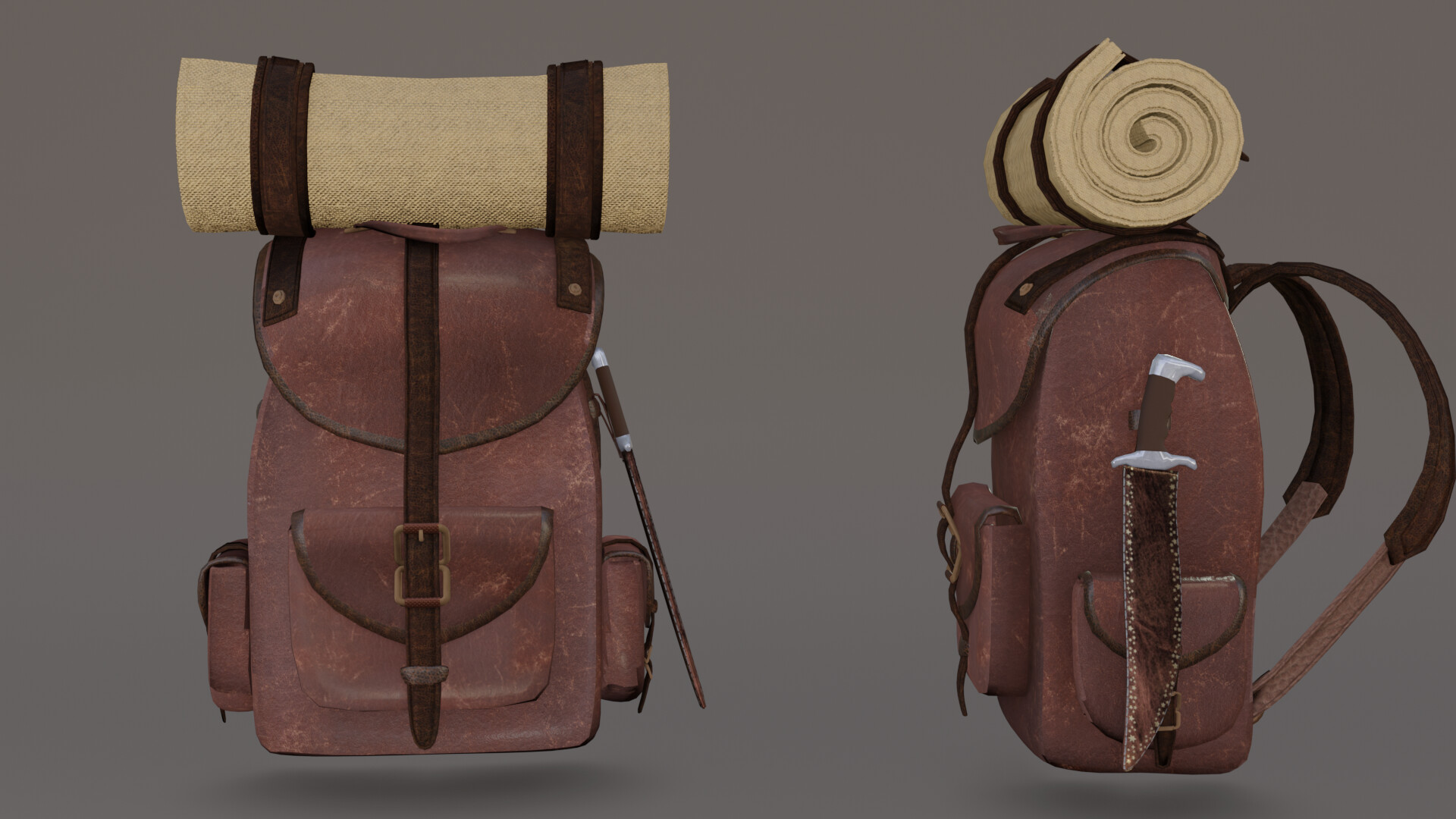 ArtStation - Backpack VR Game Asset