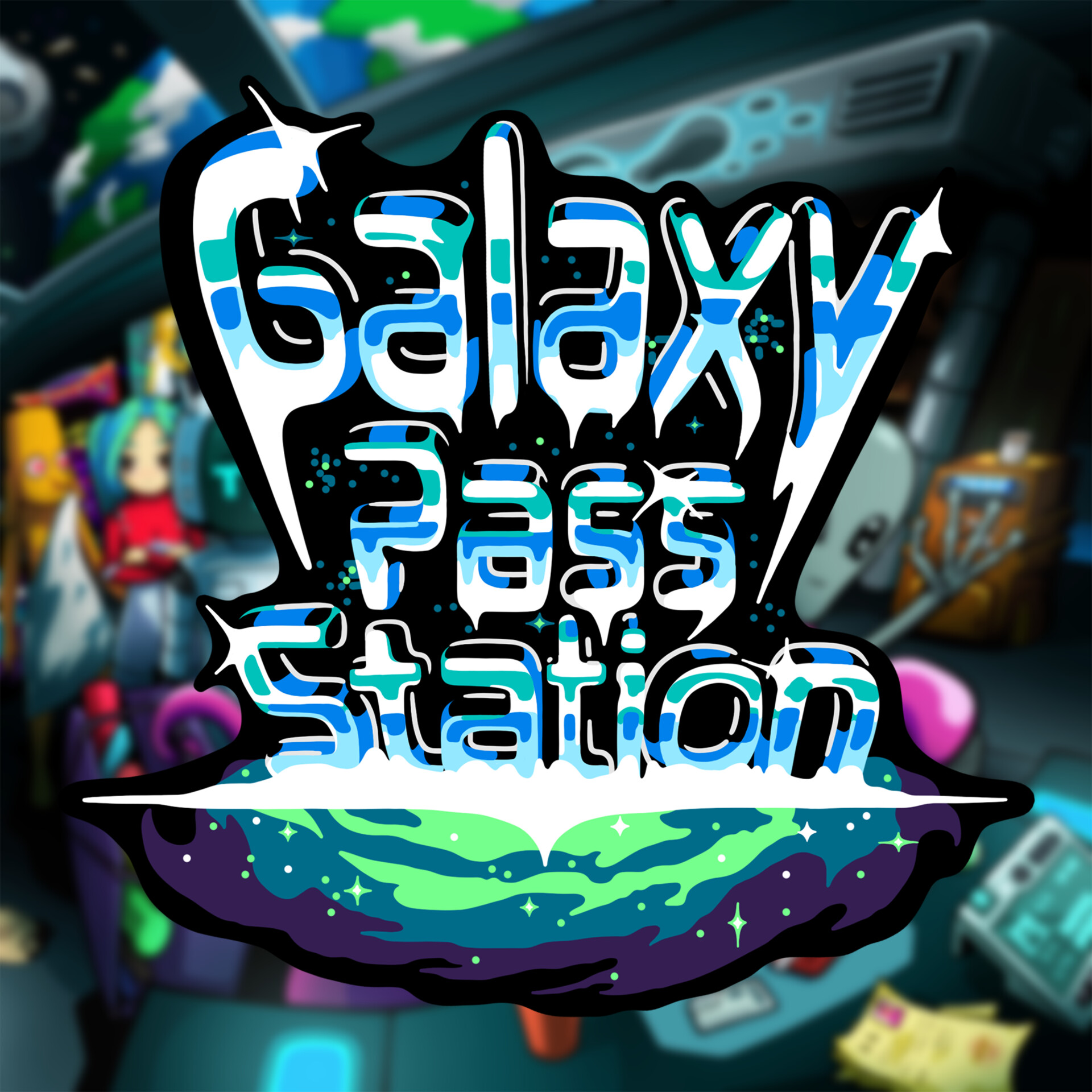 ArtStation - Galaxy Pass Station Game Art (2023)