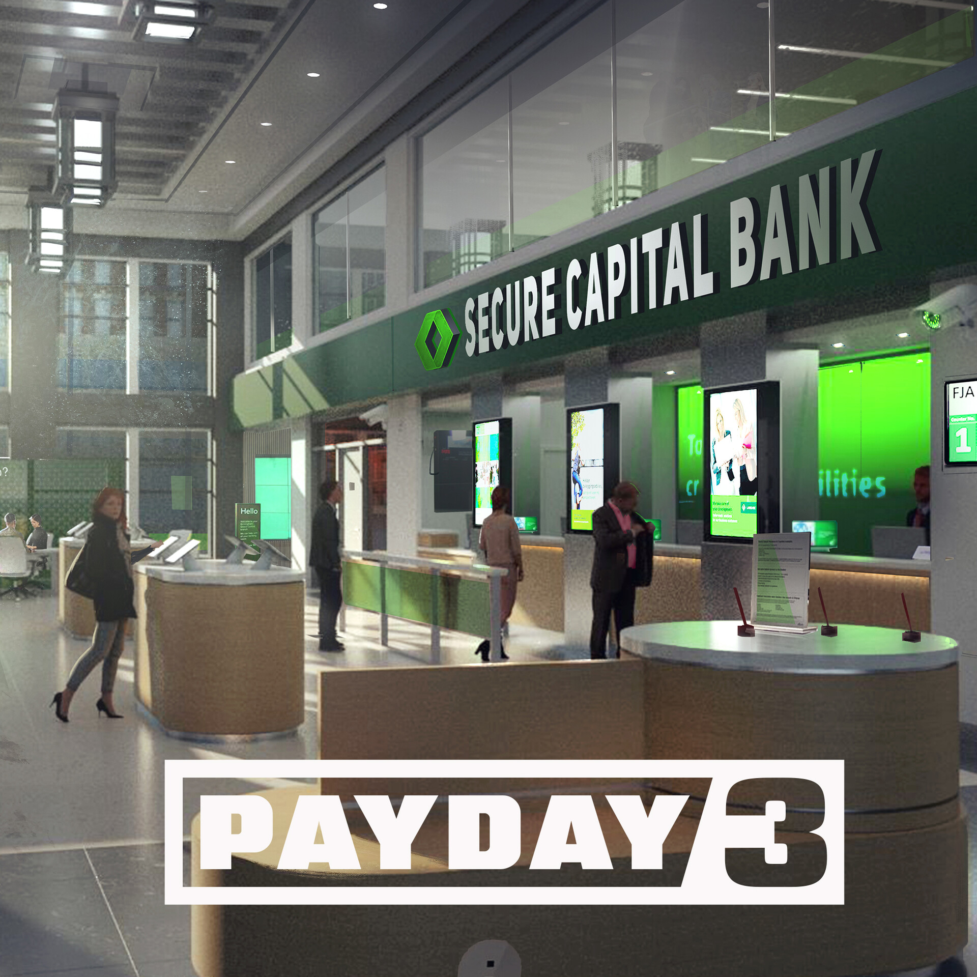 ArtStation - PAYDAY 3 No Rest for the Wicked Concept Art