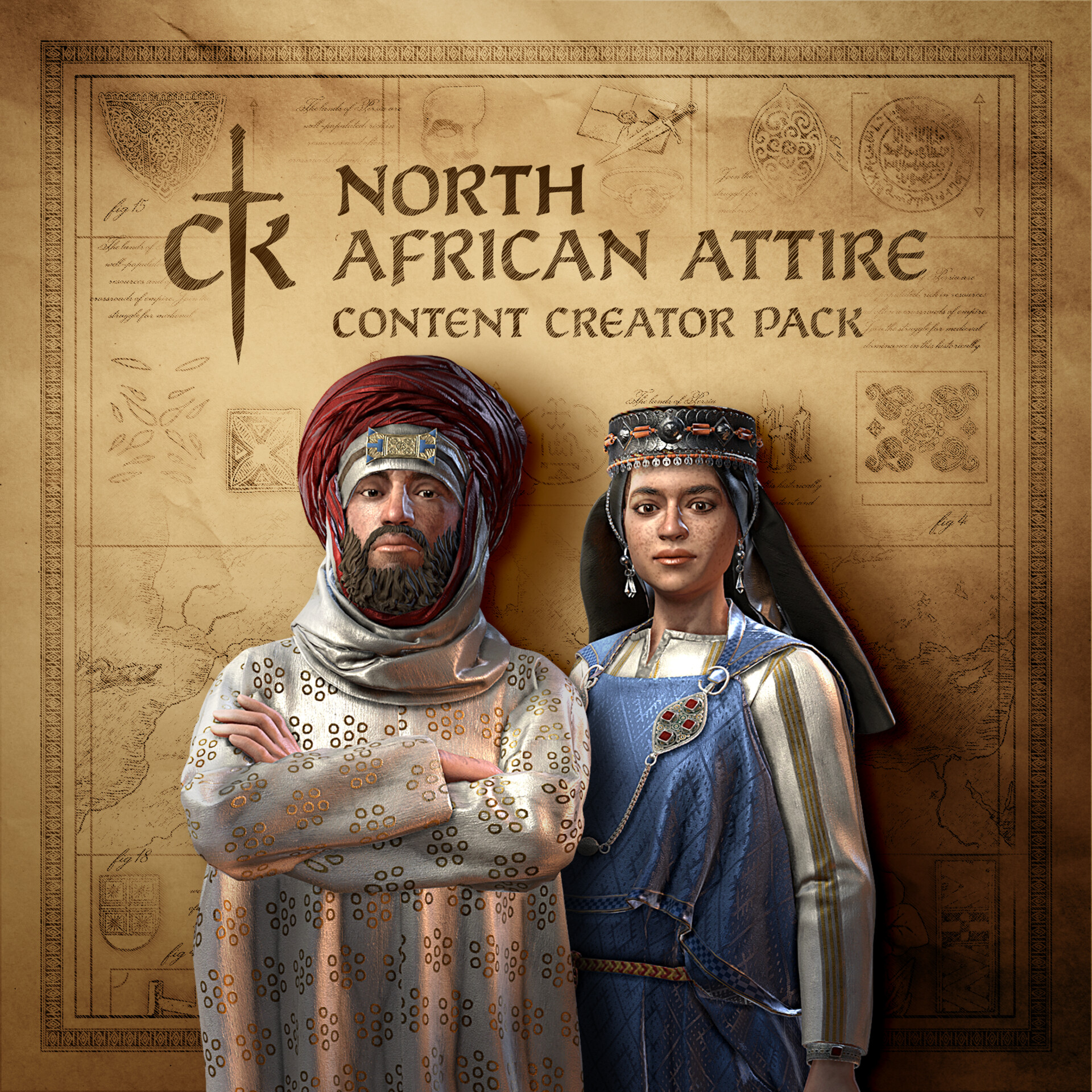 ArtStation - Crusader Kings III Content Creator Pack : North African Attire