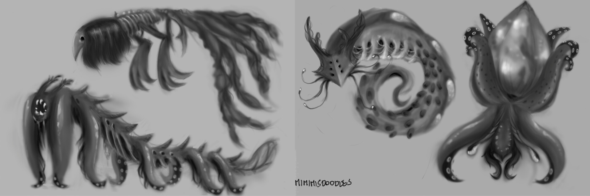 ArtStation - creature designs