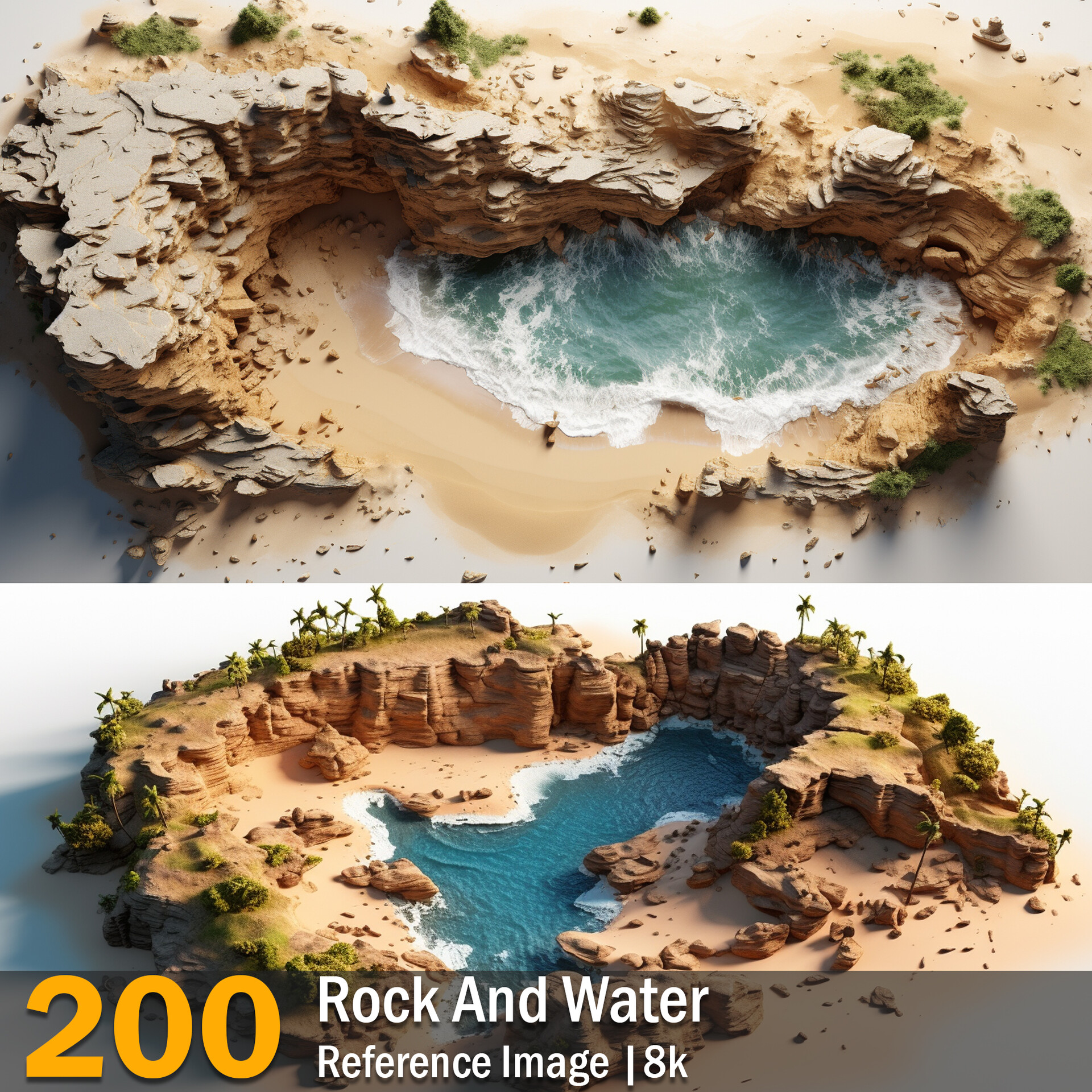 ArtStation - Rock And Water | Reference Images | 8k