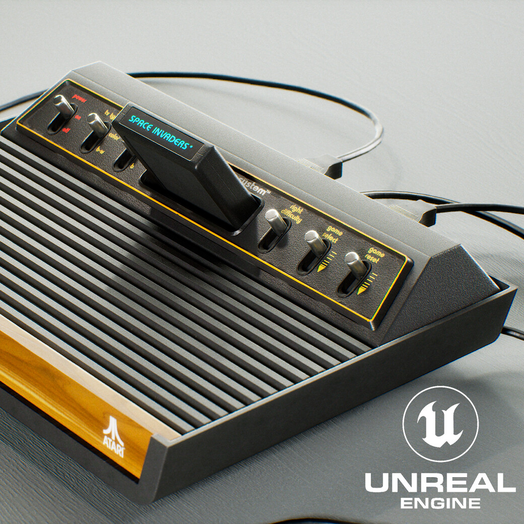 ArtStation - Atari 2600 - Unreal 5