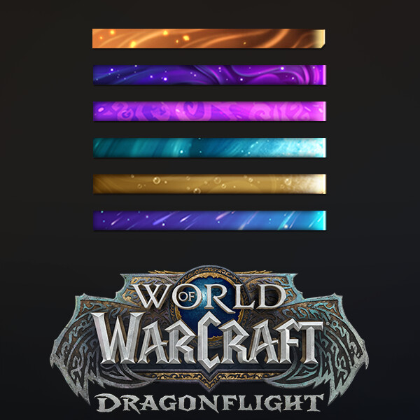 ArtStation - World of Warcraft - Class Resource Bars