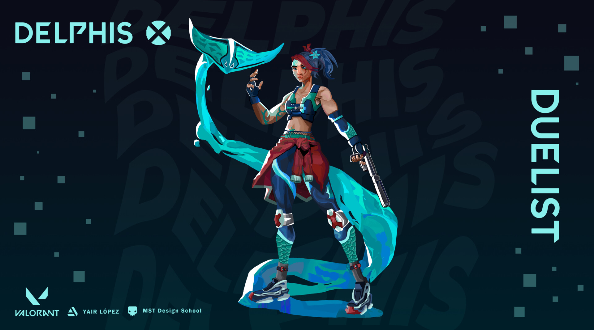 ArtStation - Delphis | Valorant Agent Fanart Character Design