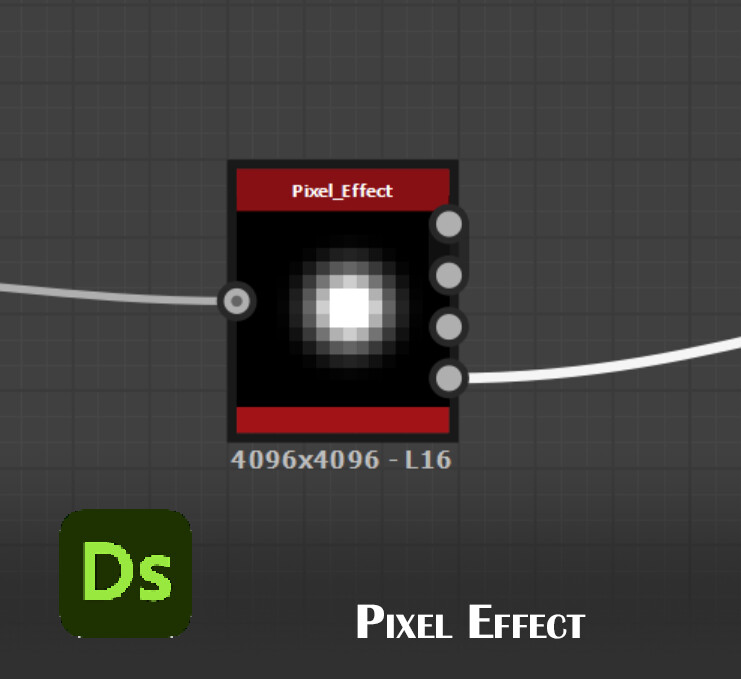 ArtStation - Substance Designer Custom Pixel Processor Tool (Pixelated Effect)