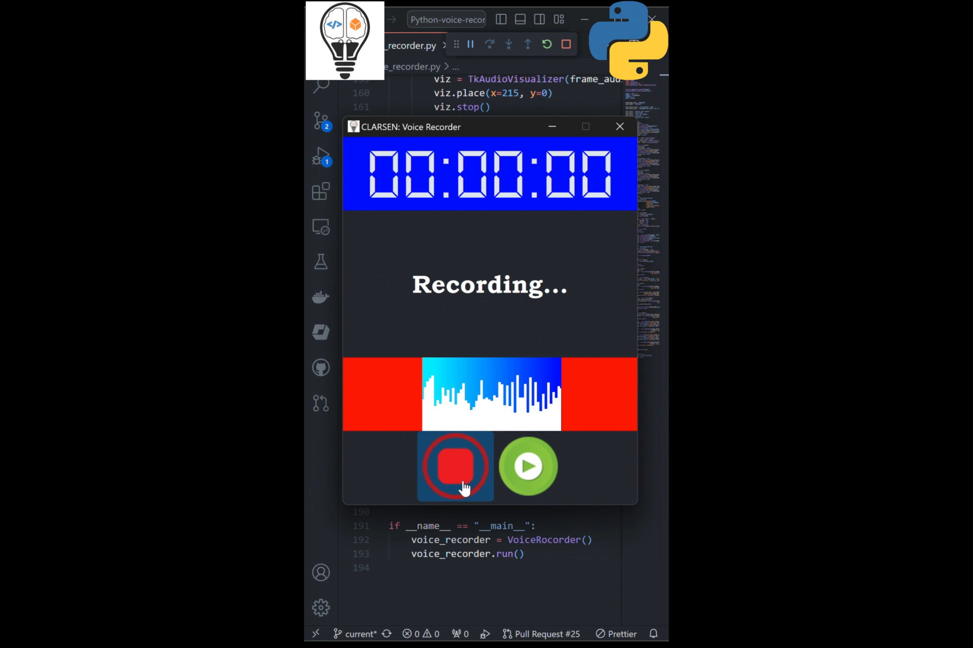 ArtStation - Python: Voice Recorder
