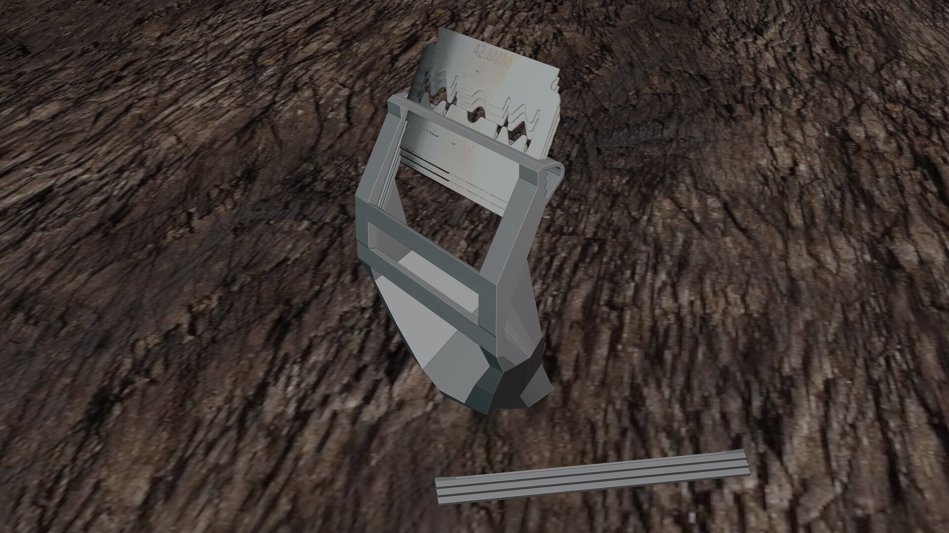 ArtStation - Printable Tri blade razor