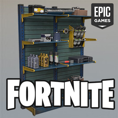 ArtStation - Fortnite - Shelves