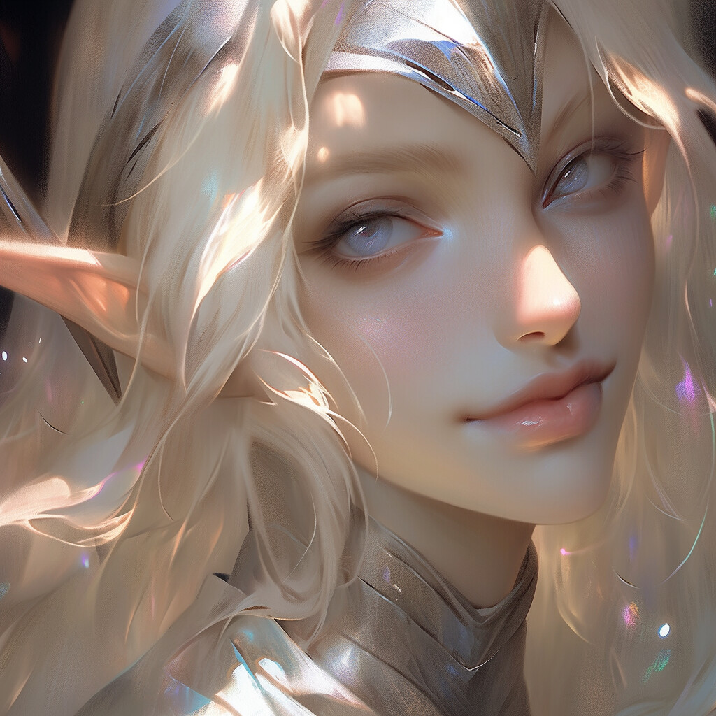 ArtStation - Colorful Elves
