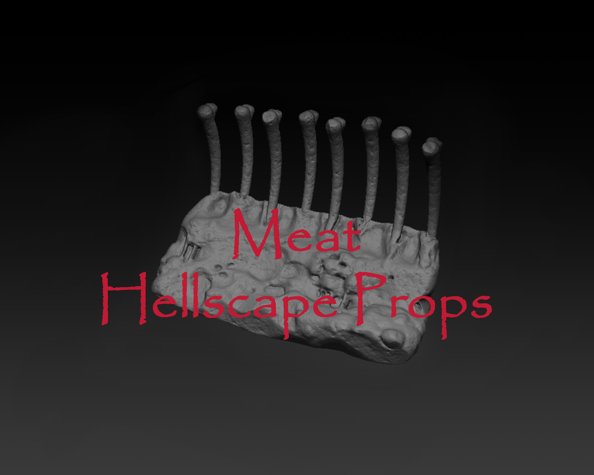 Lacie Schlegel - Meat Hellscape Props