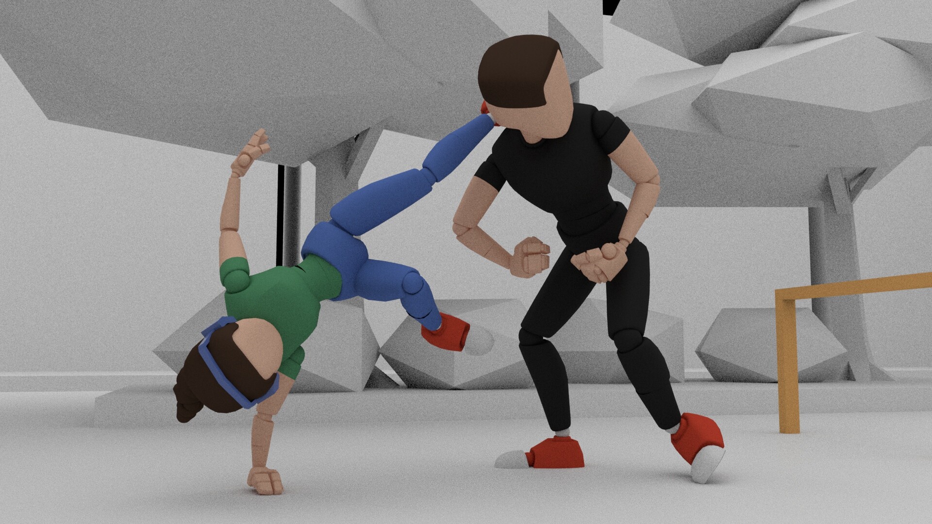 ArtStation - Kick Motion