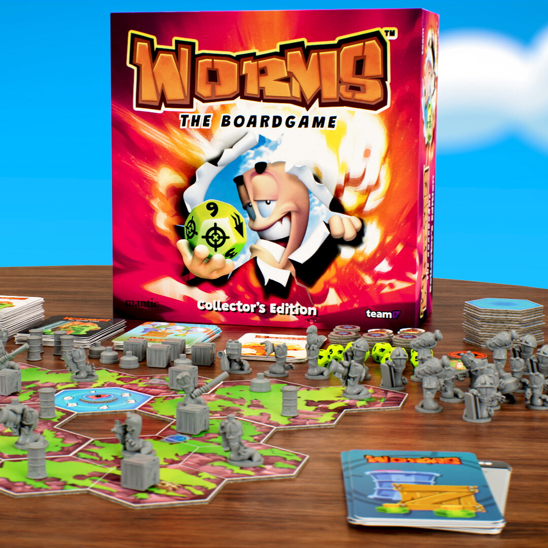 ArtStation - Worms: The Board Game I Kickstarter Launch Trailer