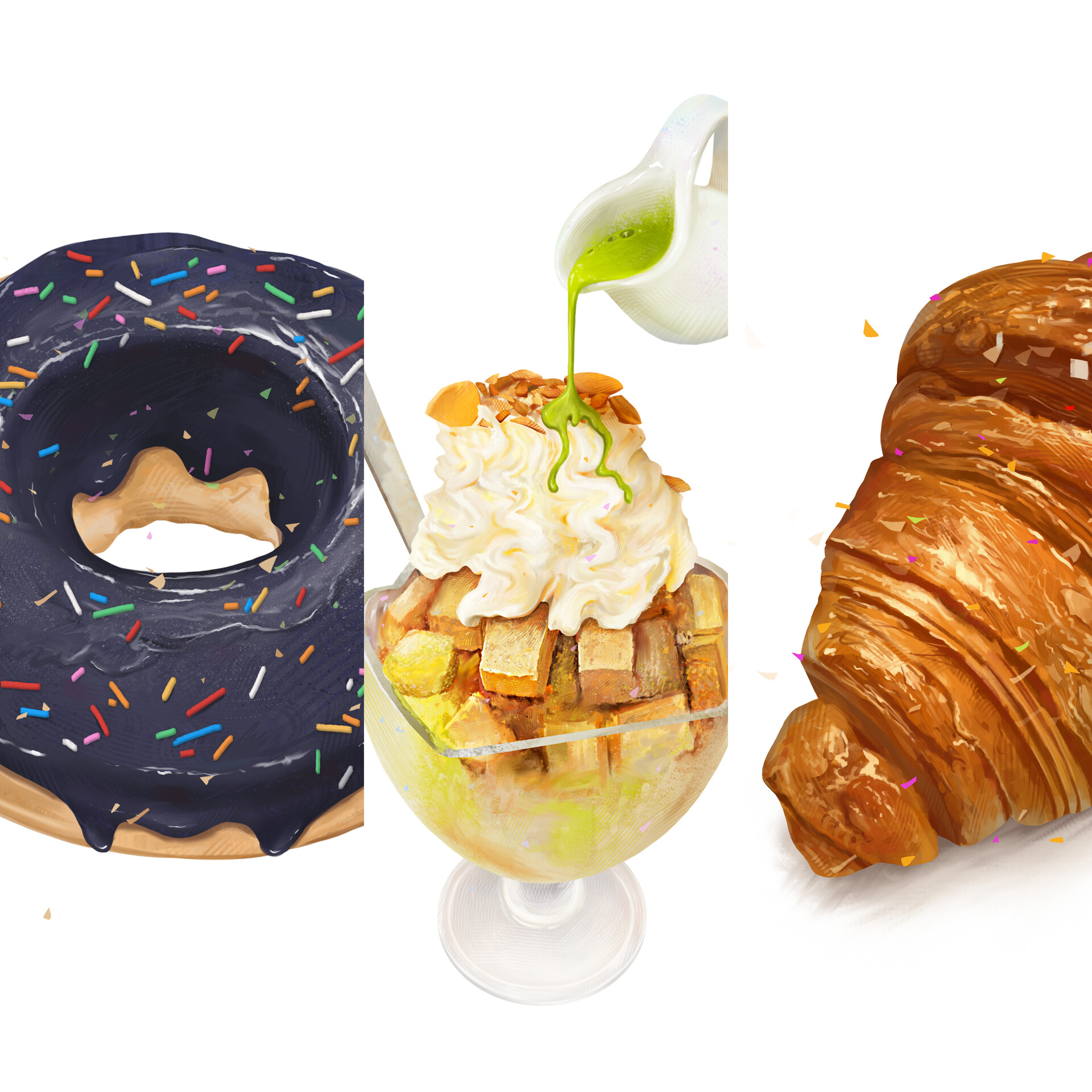 ArtStation - Vuth_Food Illustration 2