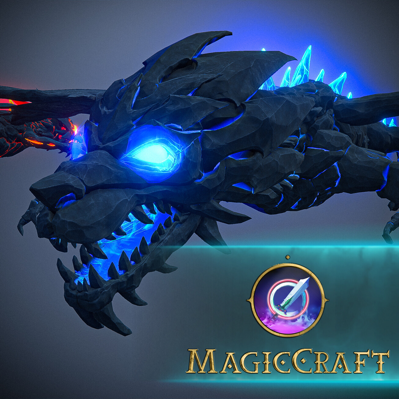 ArtStation - Dragon for the MagicCraft Dragon's Lair map