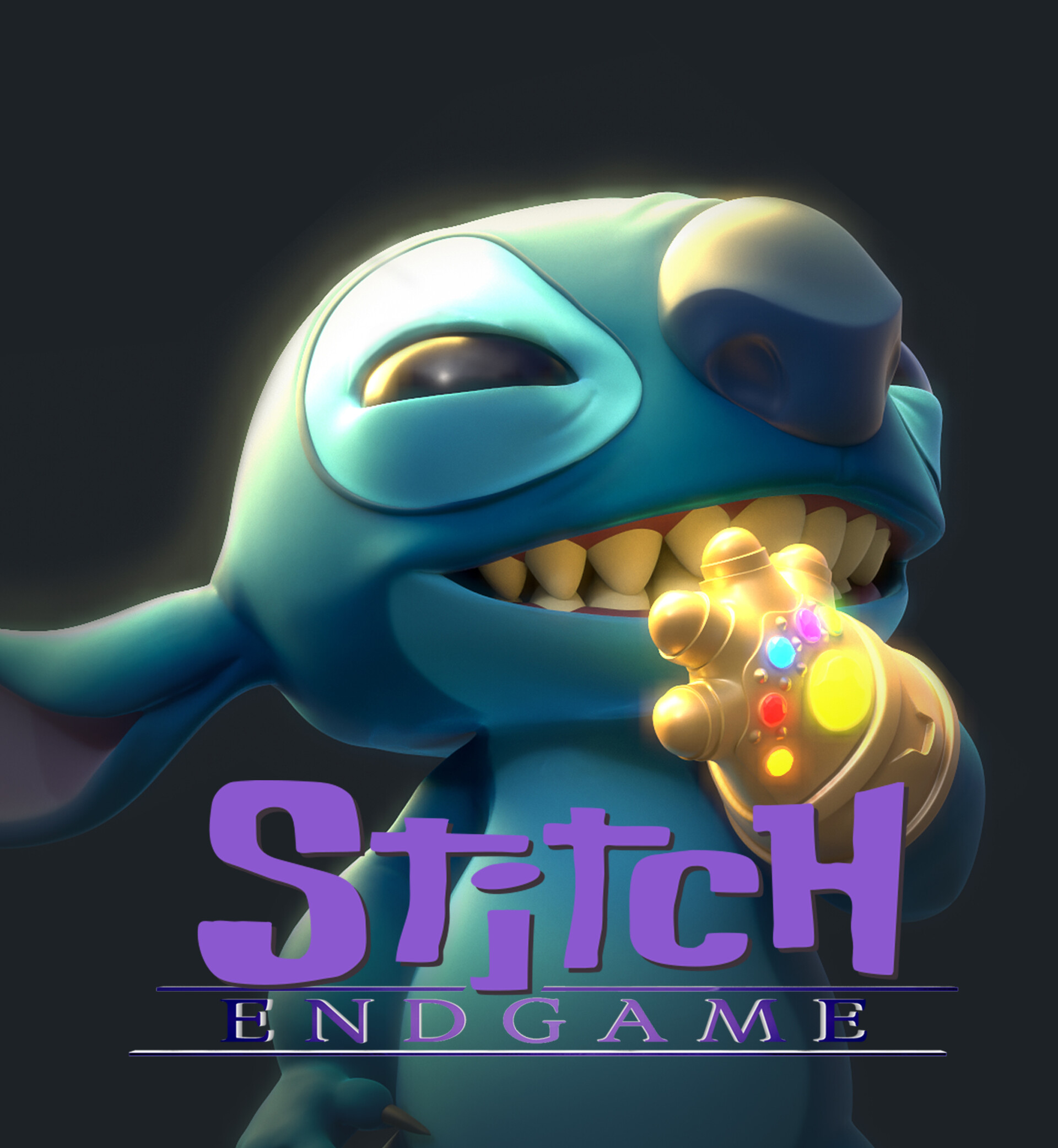 ArtStation - Stitch - Thanos