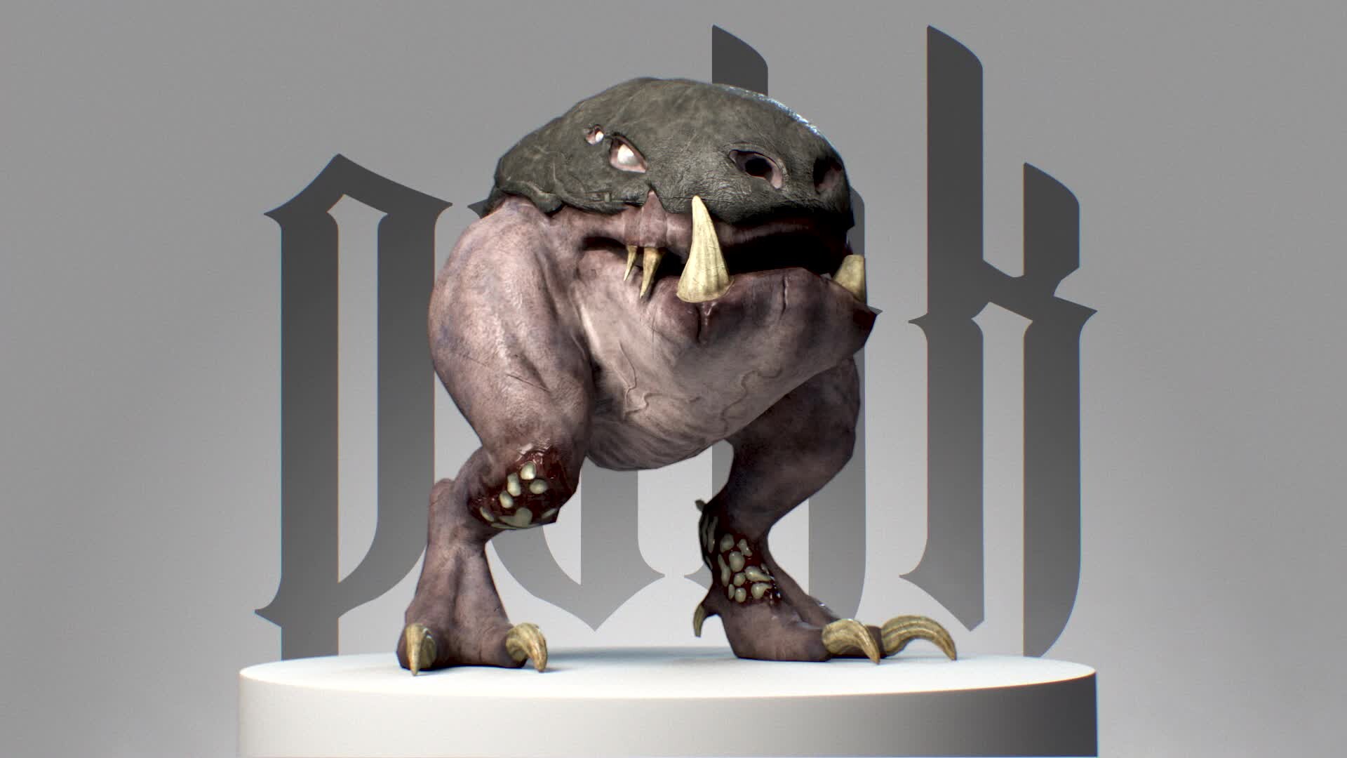 ArtStation - Pokk - Game Ready 3D Enemy Minion
