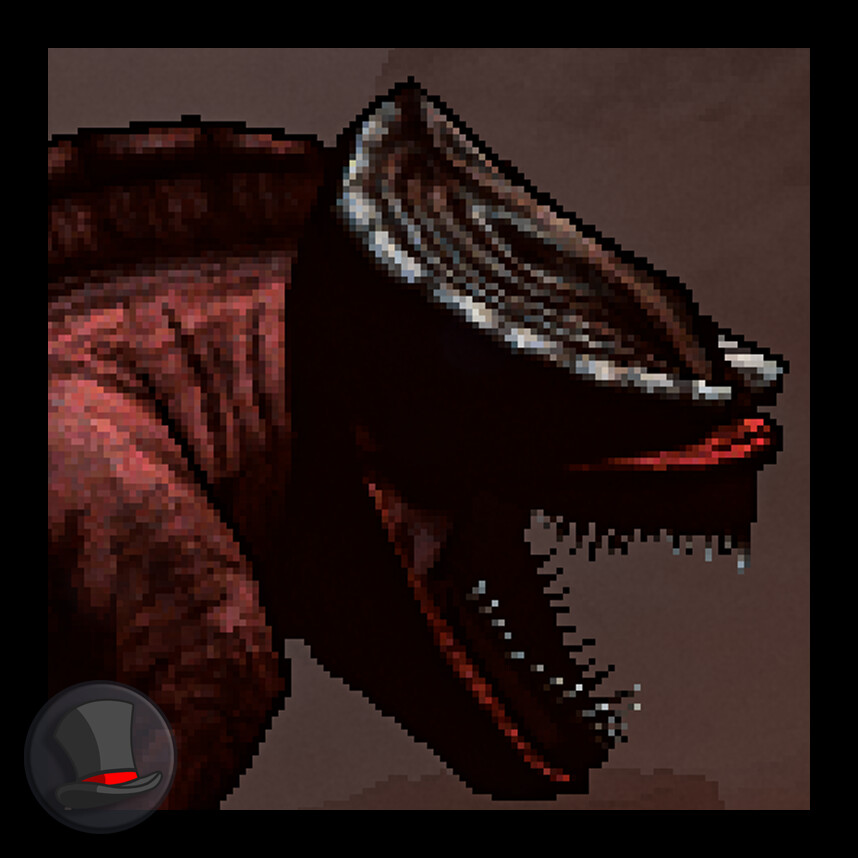 ArtStation - Lethal Company - Eyeless Dog Redesign - Fanart