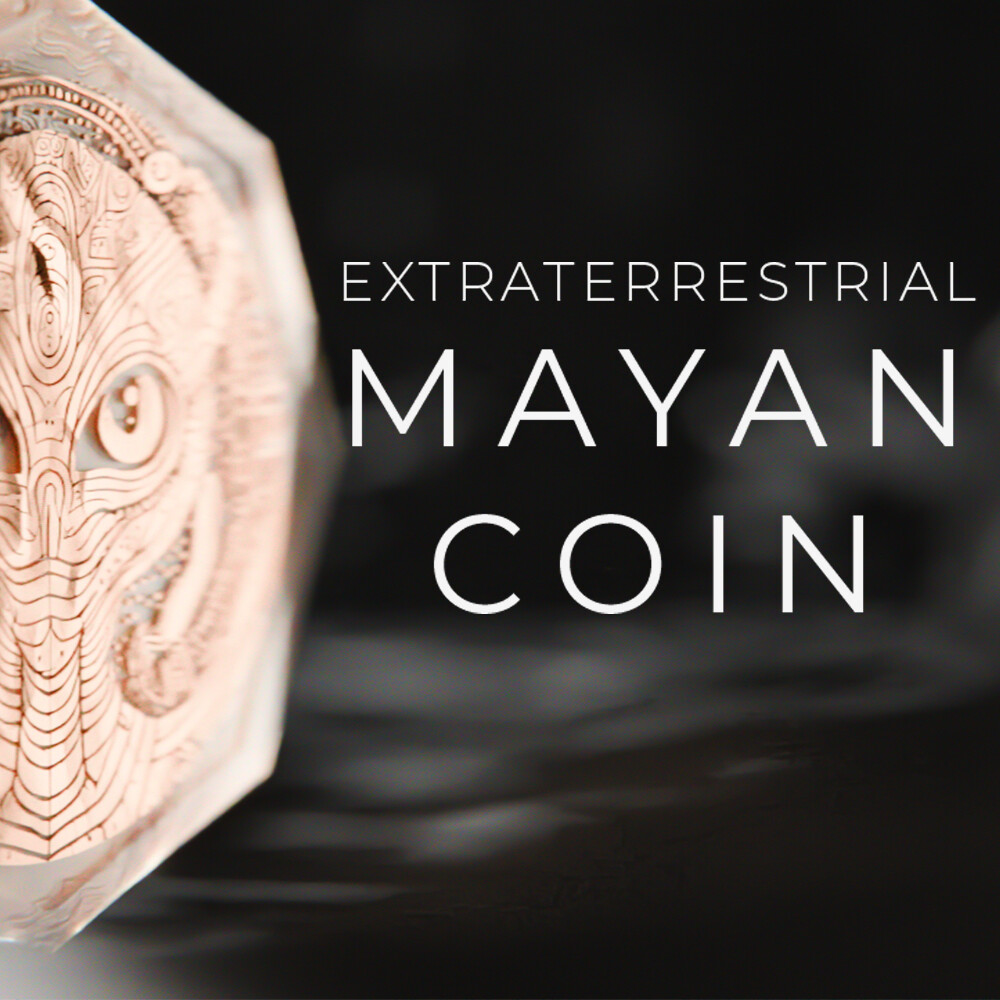ArtStation - Mayan Alien Coin