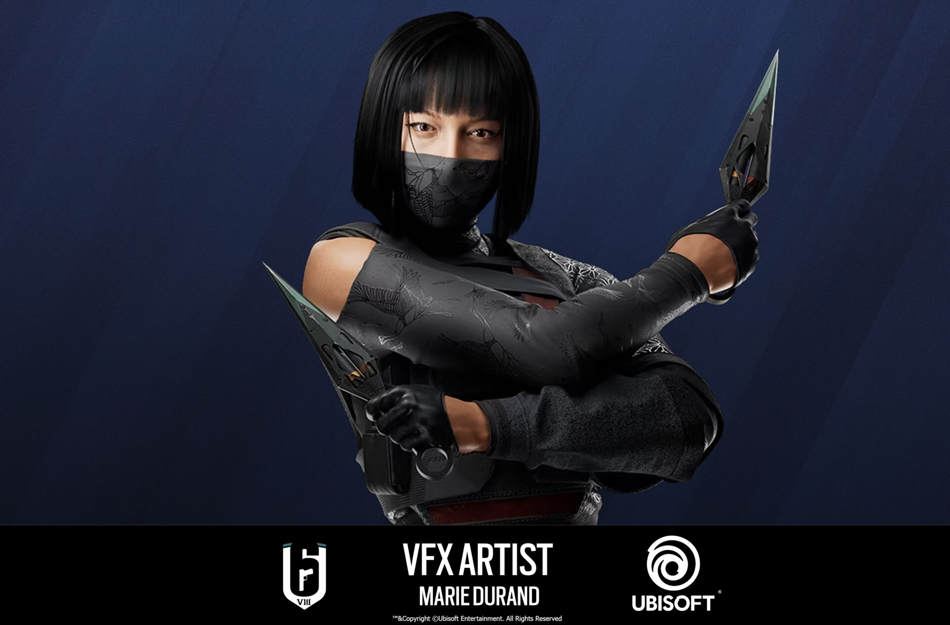 ArtStation - Rainbow 6 Siege - Azami Elite [Victory Dance]