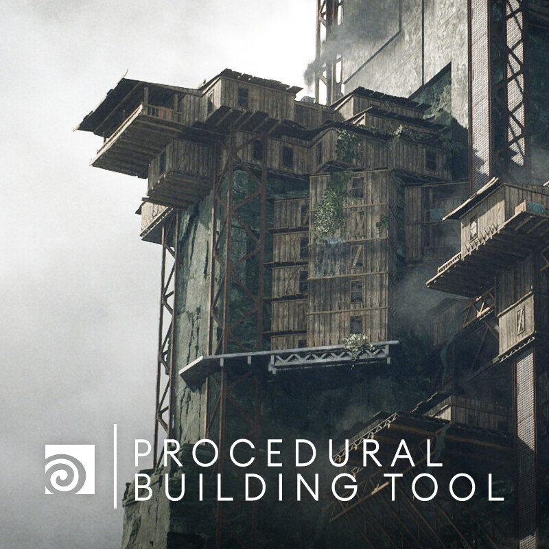 ArtStation - THE EDGE | Procedural Houdini Building Tool