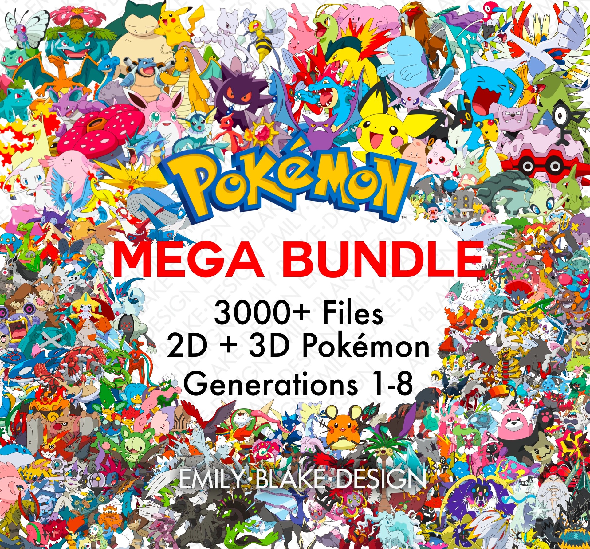 ArtStation - Pokemon SVG Bundle