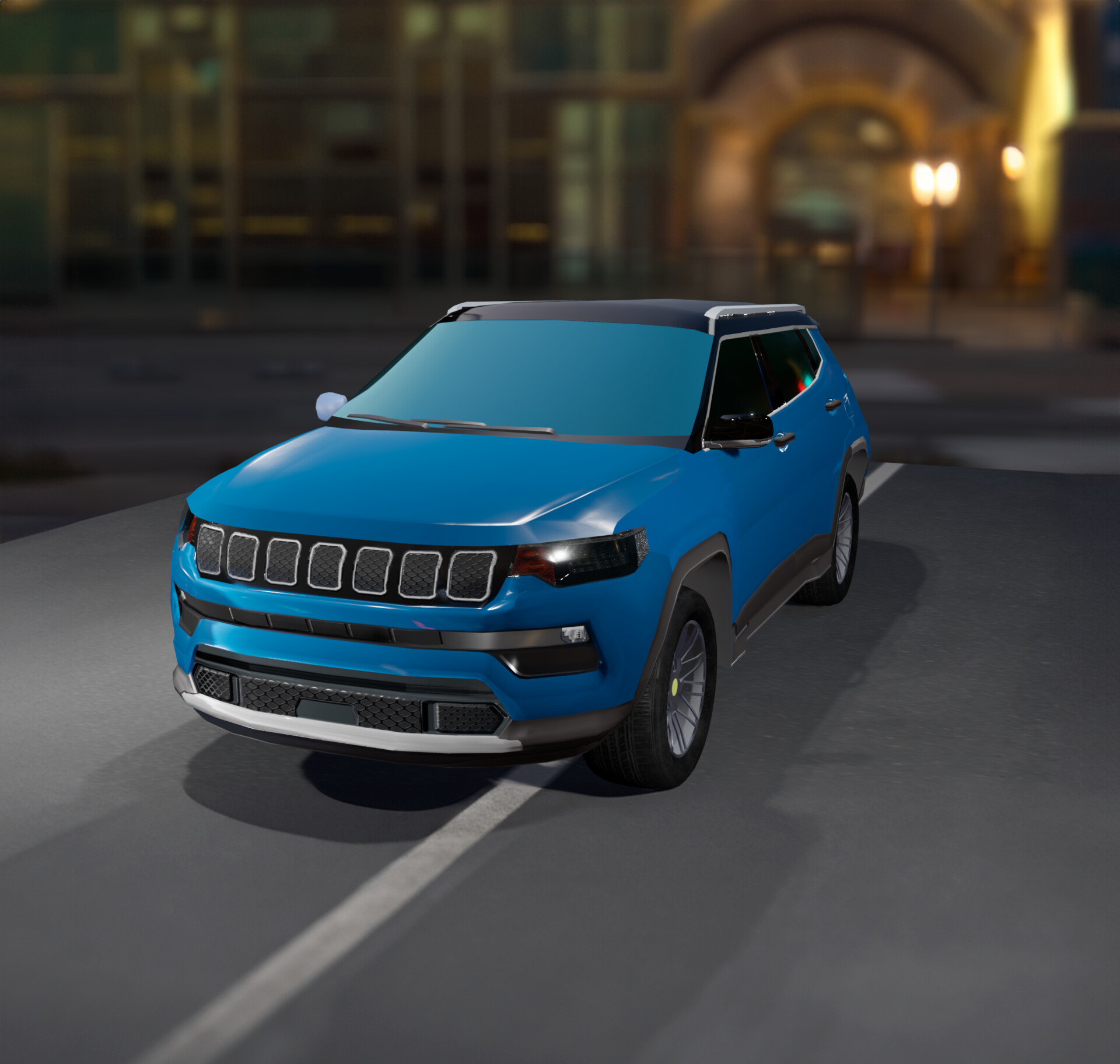 ArtStation - JEEP COMPASS