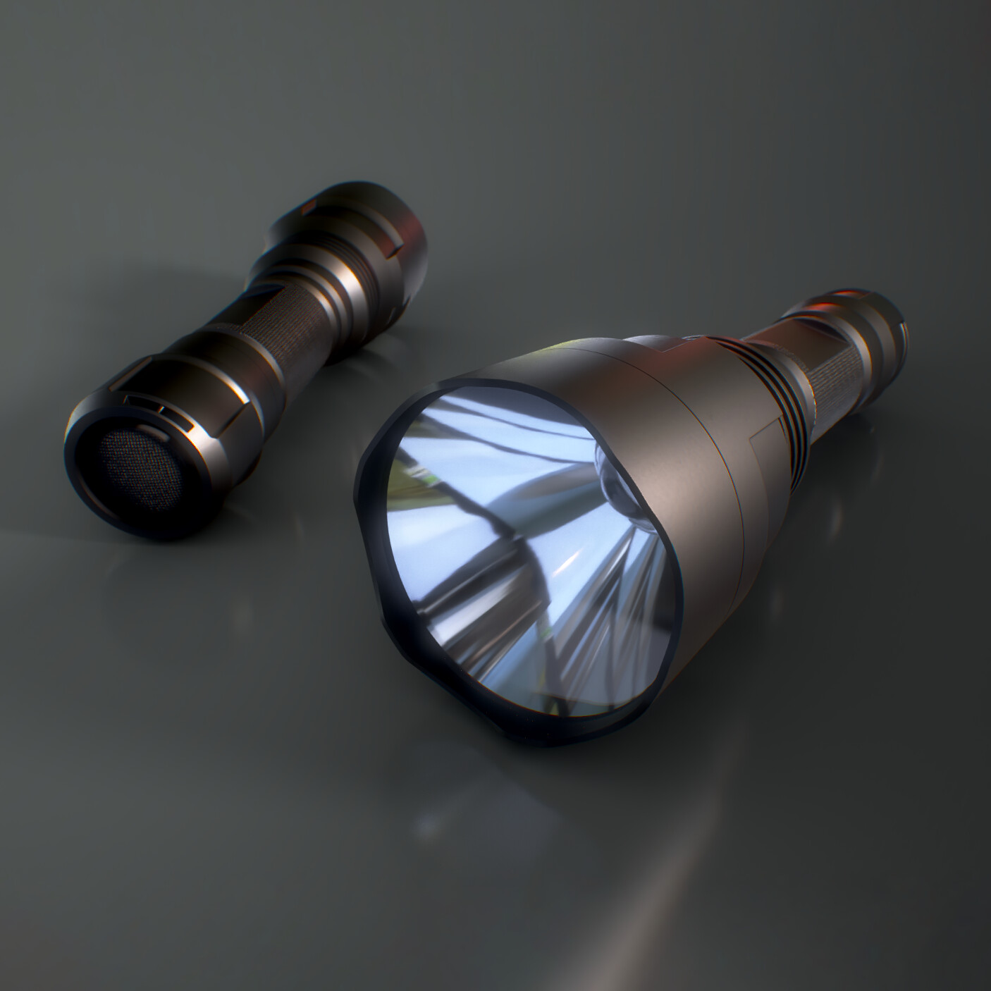 ArtStation - Tactical Flashlight