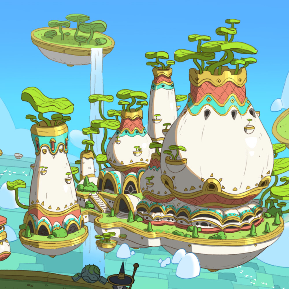 ArtStation - Walk around Crock Village