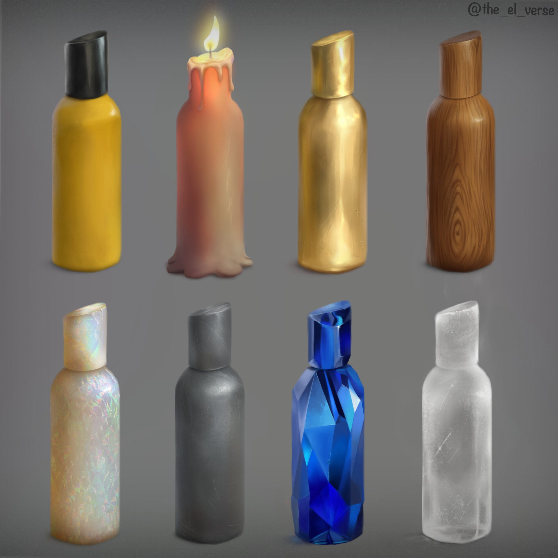 ArtStation - Material Study 01