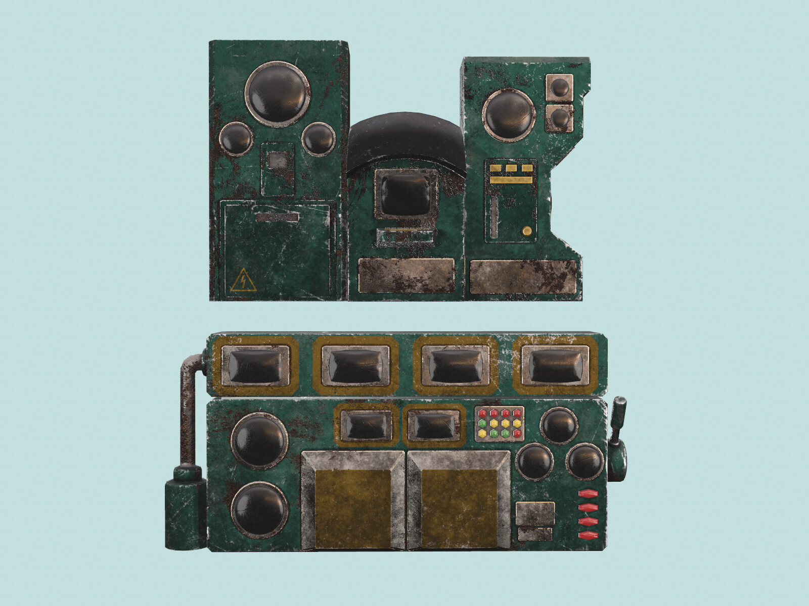 ArtStation - Retro futuristic computers