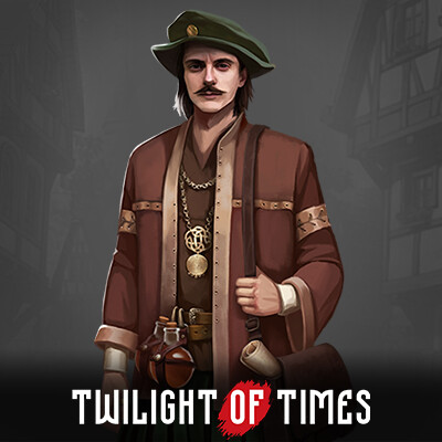 ArtStation - NPC concept - alchemist