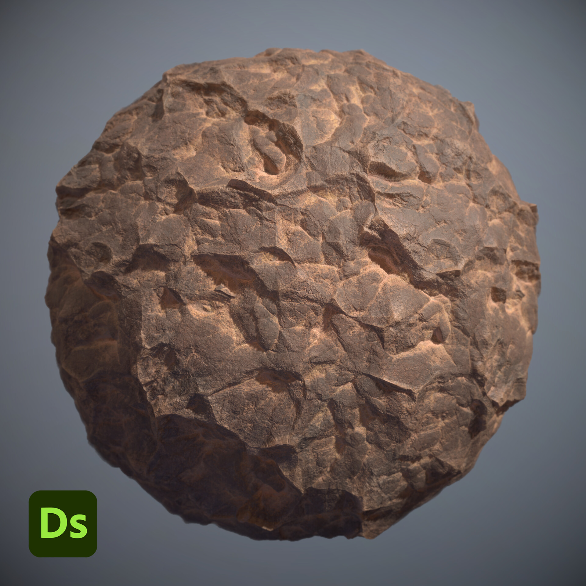 ArtStation - Substance Designer |Red Rock Cliff