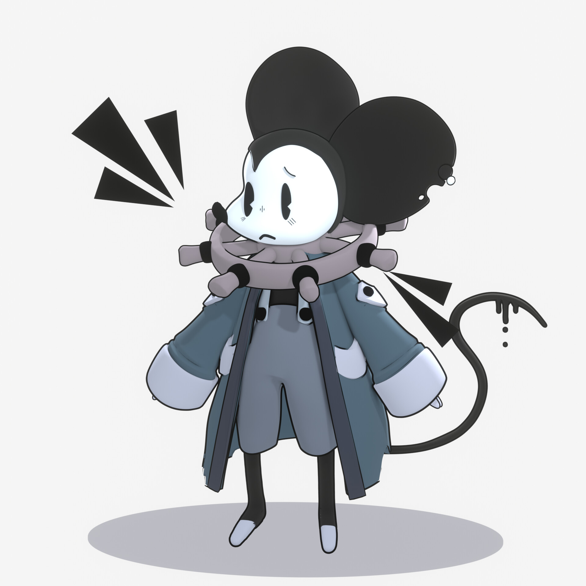 ArtStation - Steamboat Mickey