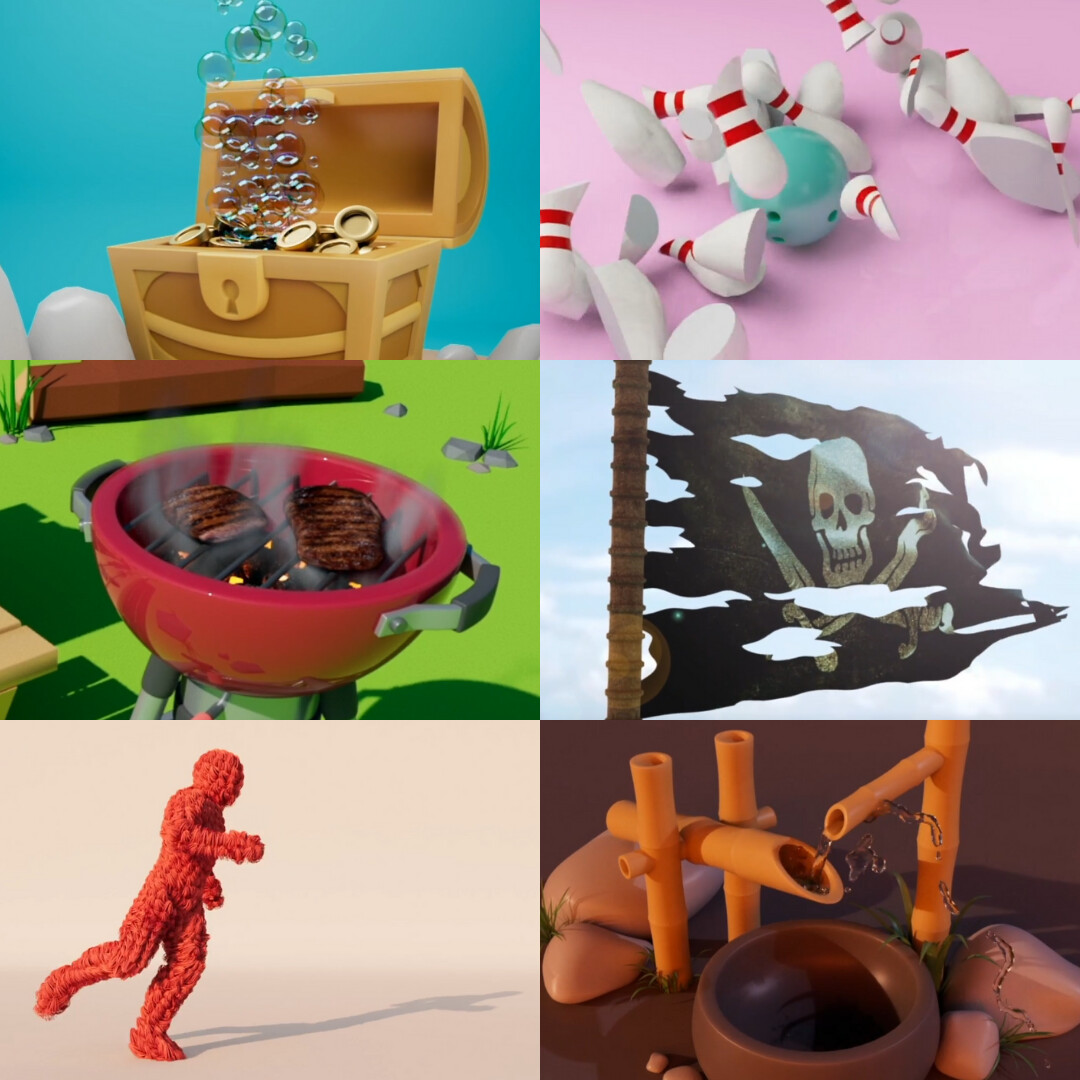 ArtStation - 3D VFX Simulations in Maya