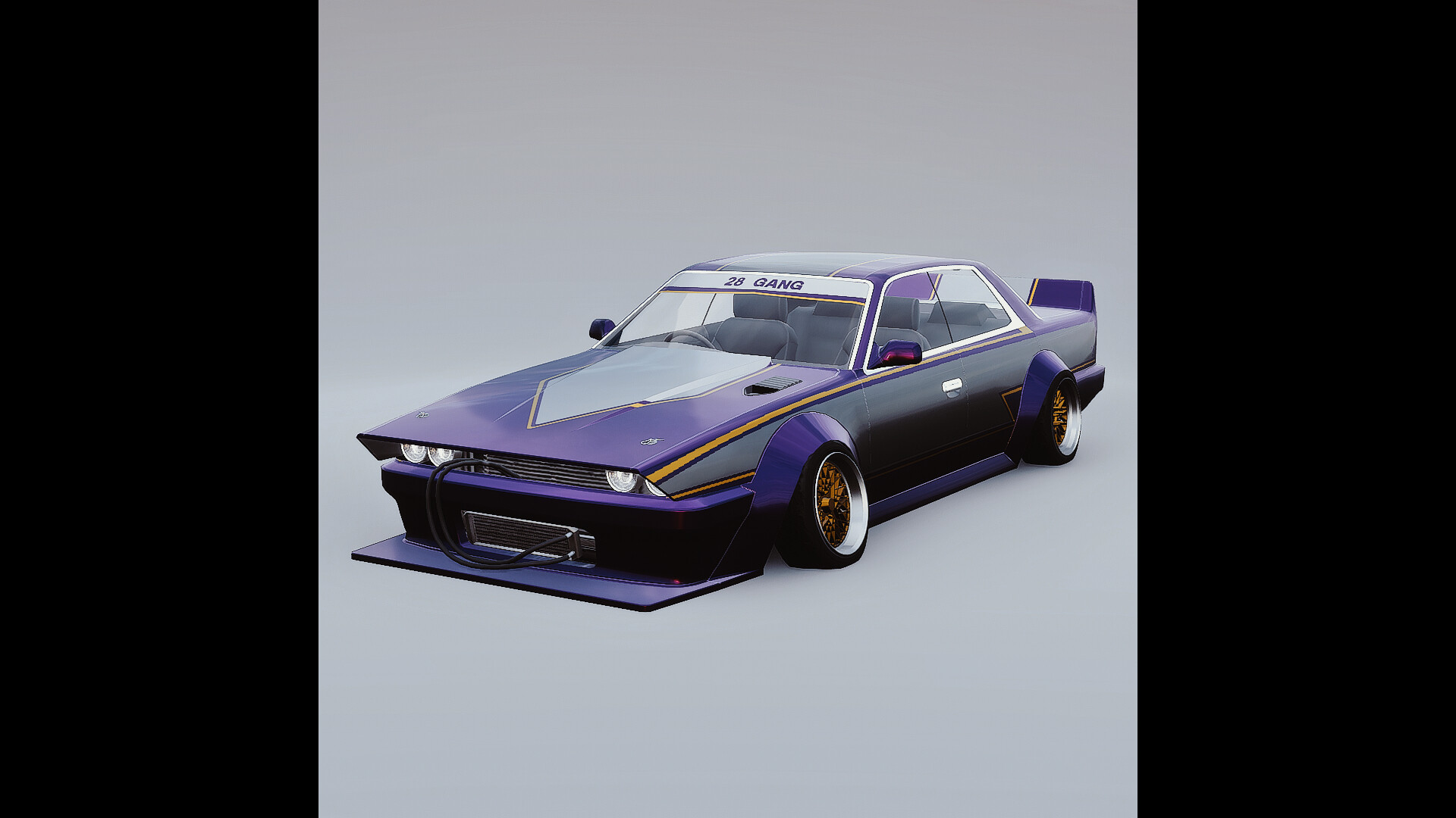 ArtStation - Nissan Laurel C33 '89 | Bosozoku Style