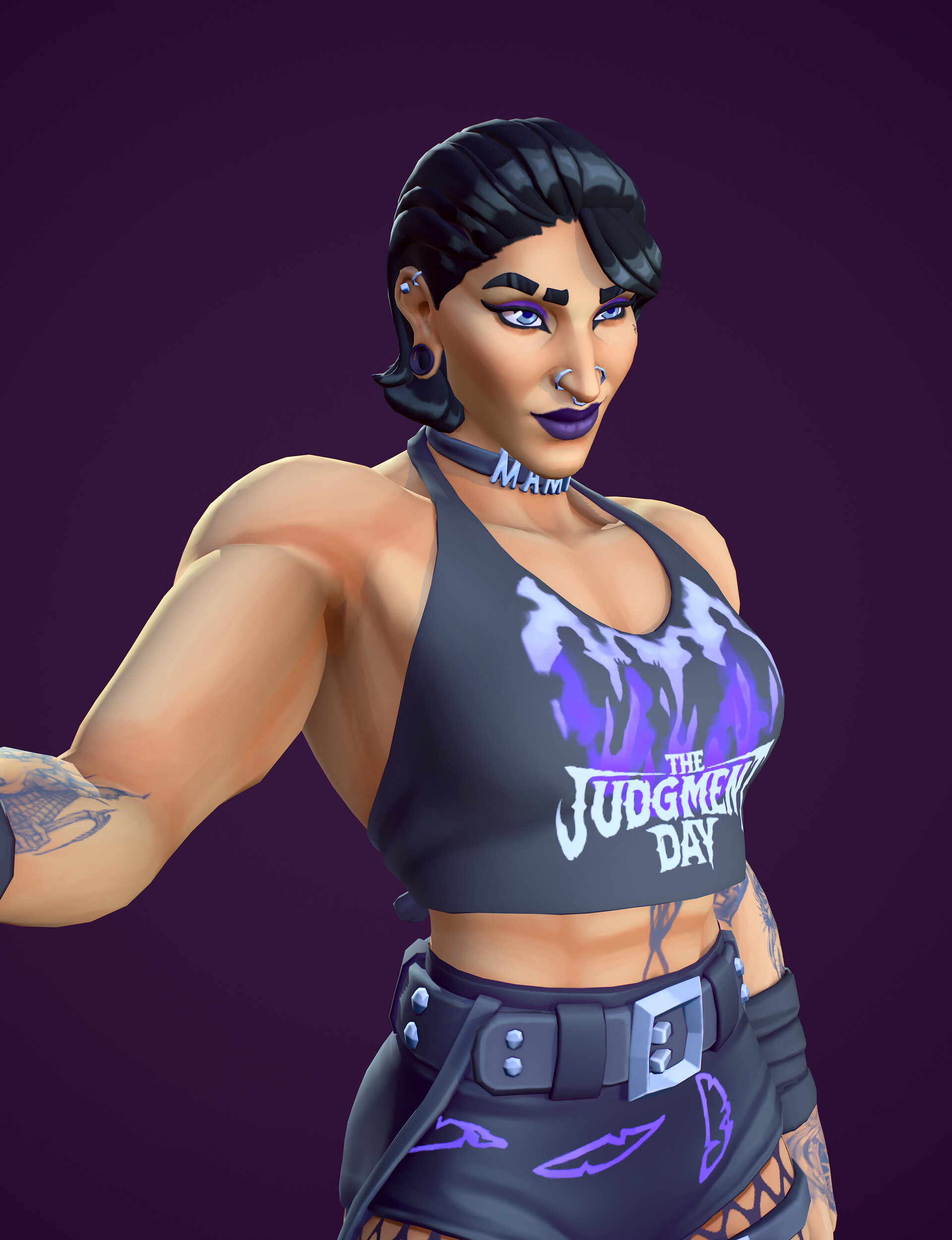 ArtStation - Rhea Ripley - Game Ready