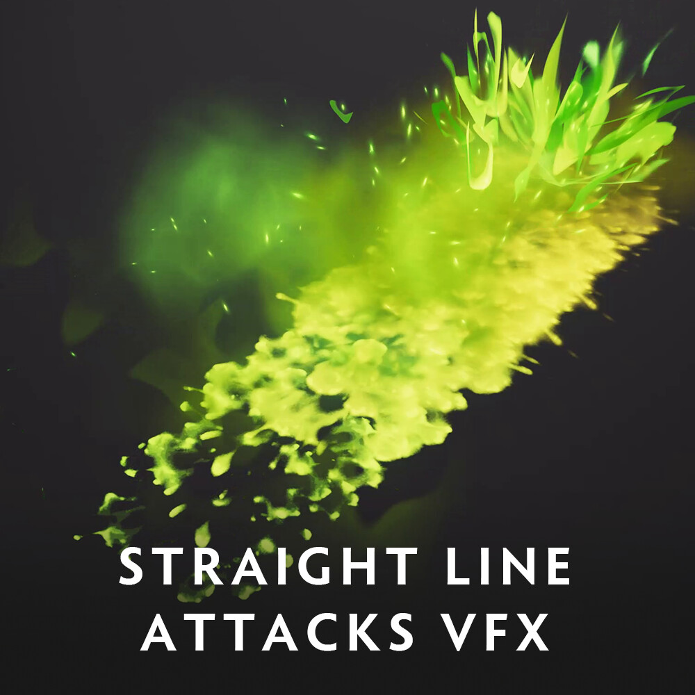 ArtStation - Straight Line Stylized VFX