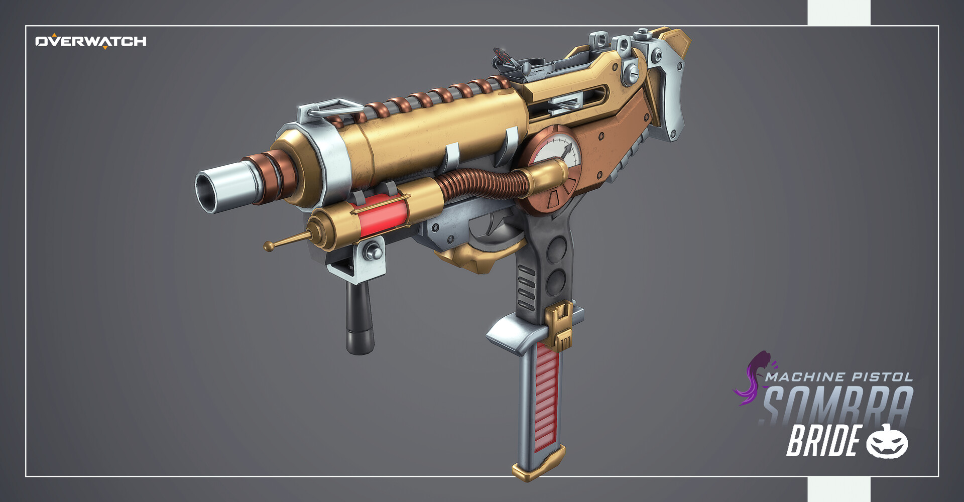 ArtStation - Sombra's Machine Pistol - Overwatch