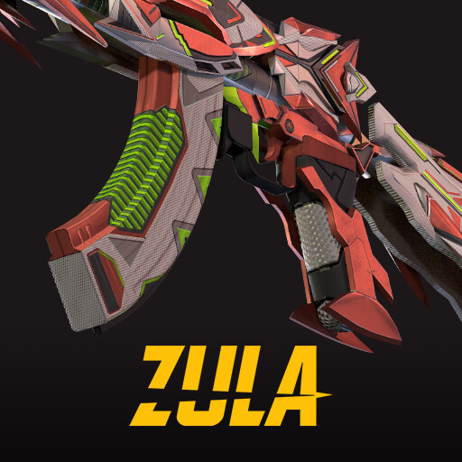 ArtStation - Zula PC - Infestation Skin Weapon Set