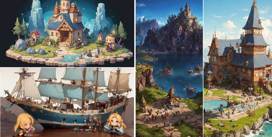 ArtStation - 299 Chibi RPG Adventure Illustrations V2 in 4K, Creative ...