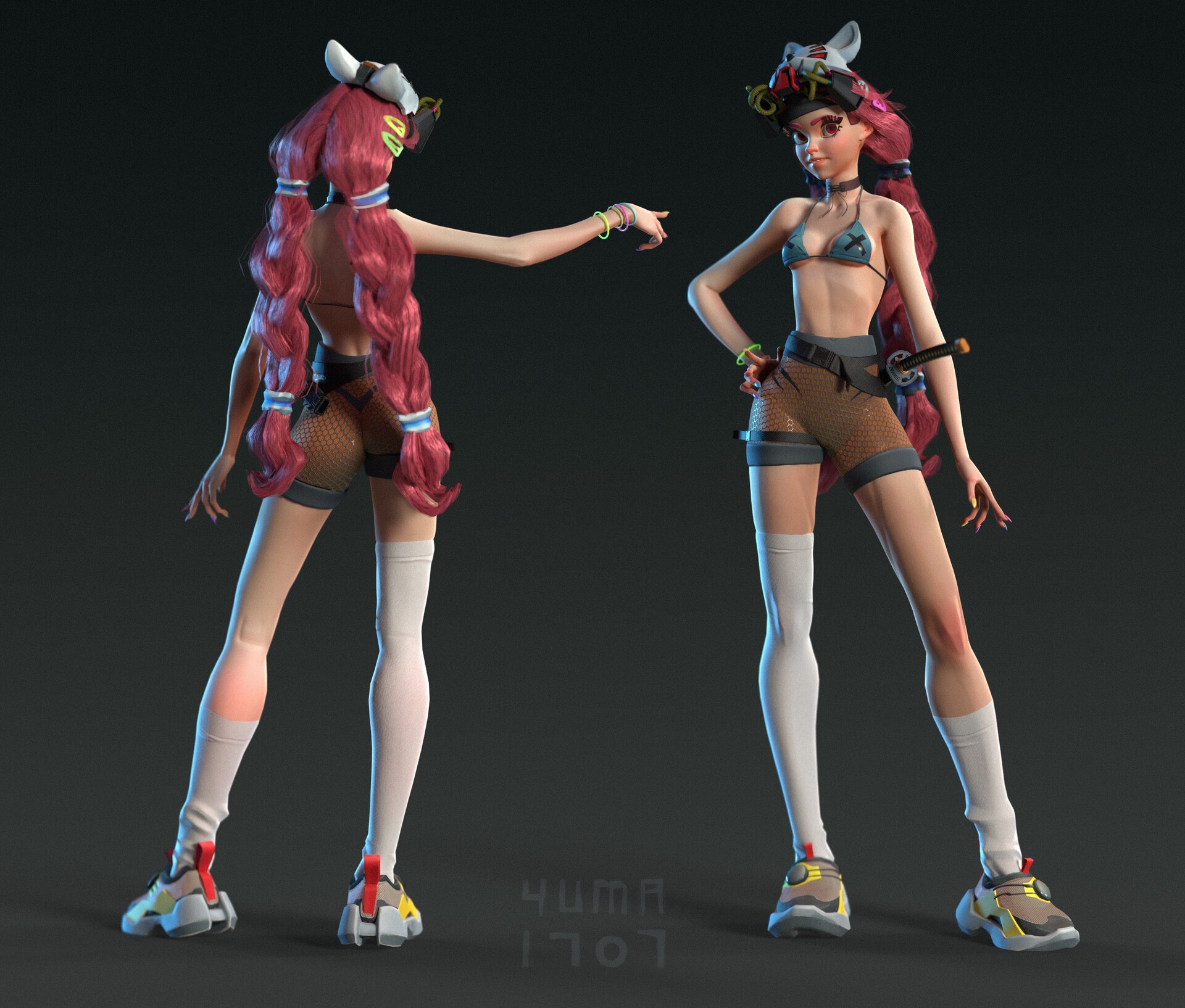 ArtStation - Rosa Ronin (Personal artwork)