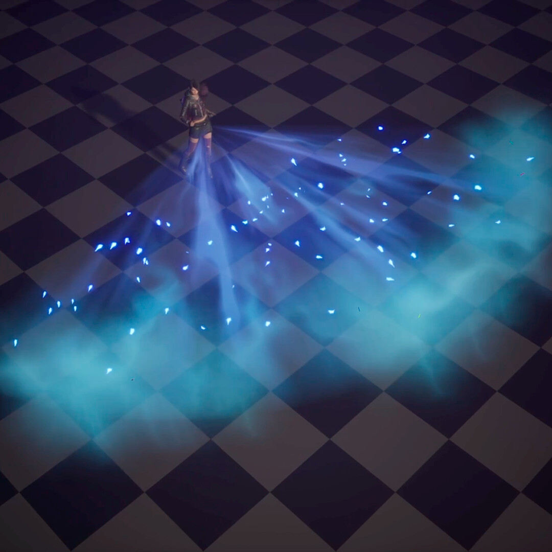 ArtStation - Frost Cone VFX