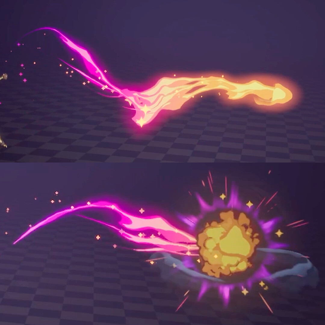 ArtStation - Astral Fireball VFX